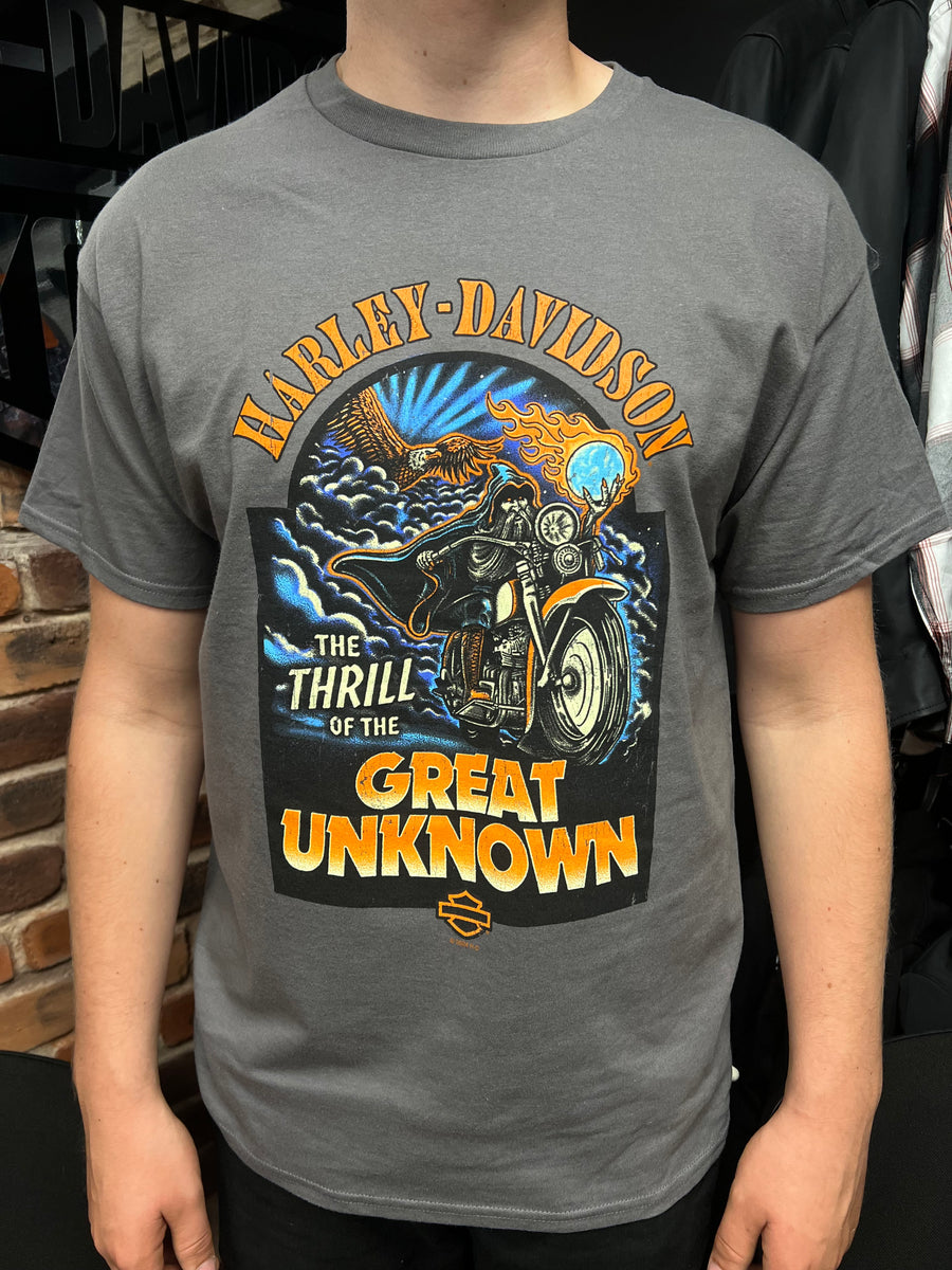 Genuine Leeds Harley-Davidson® Dealer T-shirt 'WARLOCK' 40291667 - Iron ...