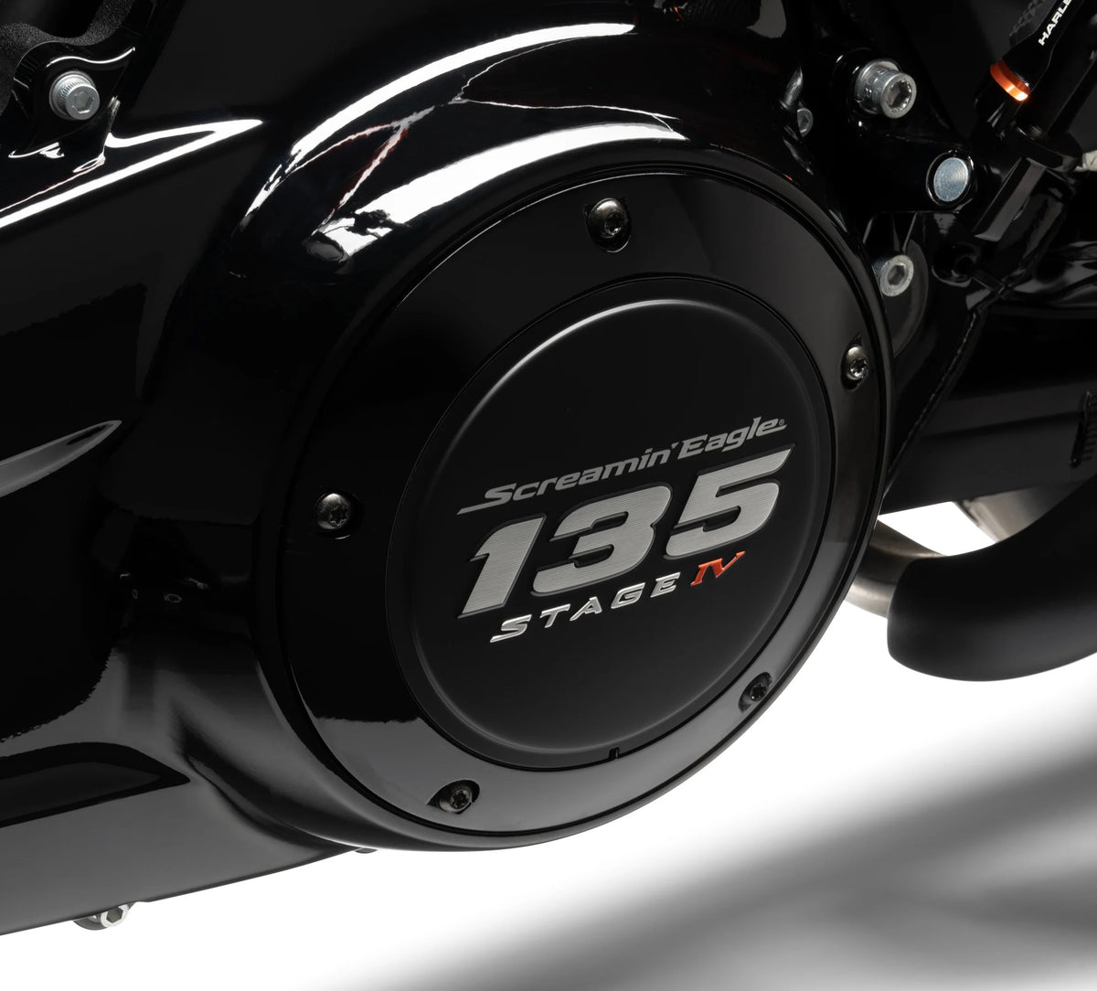 Harley Davidson 25701480 Screamin' Eagle 135 Stage 4 IV derby cover Sc ...