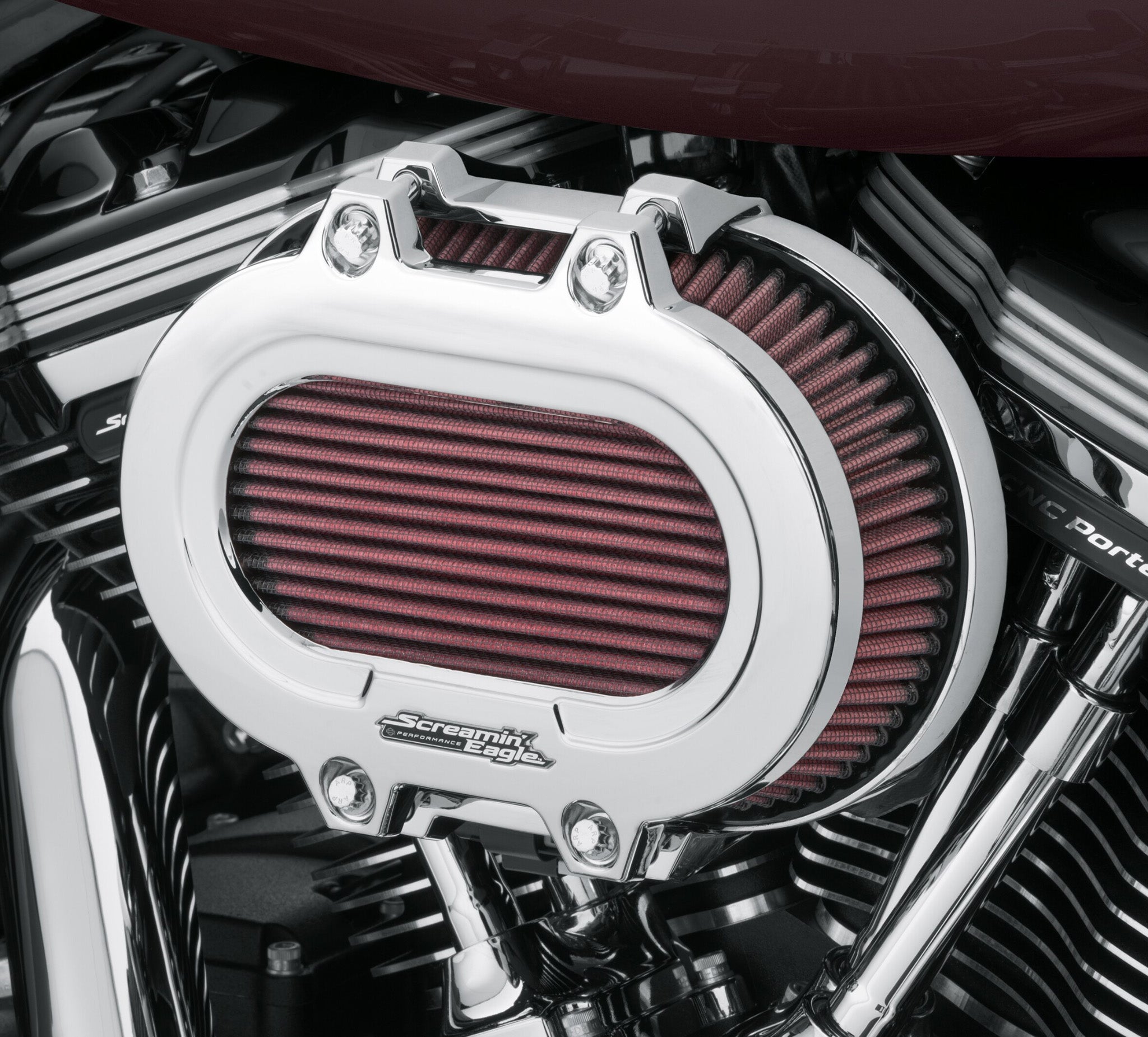 Harley-Davidson 29400396 Screamin' Eagle Ventilator Extreme Air Cleane ...