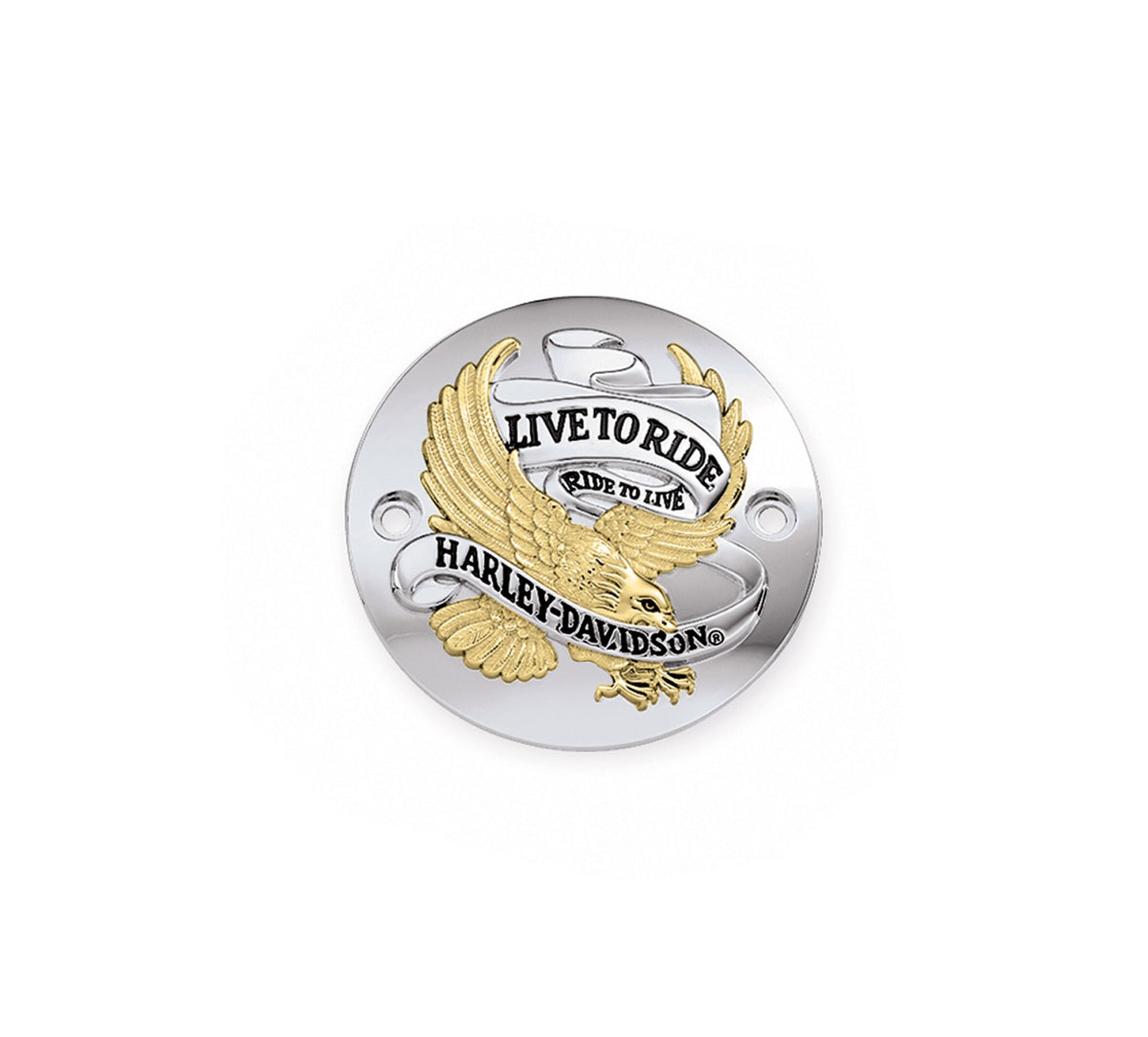 Harley Davidson 32581-90TB Live to Ride Timer Cover TIMER COVER, L-R ...
