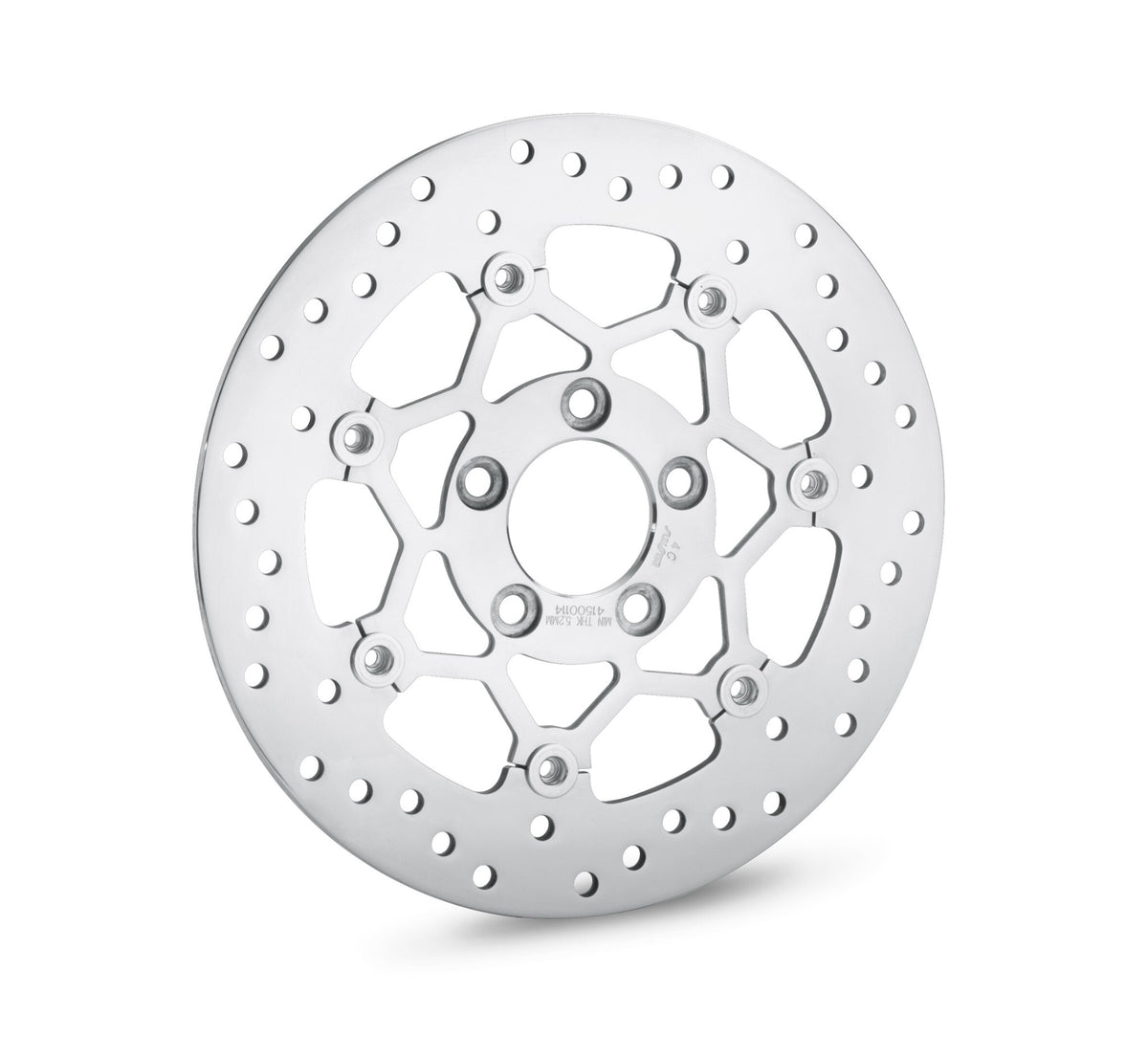 Harley Davidson 41500109 Split 7 Spoke Rear Brake Rotor KIT ROTOR REAR ...