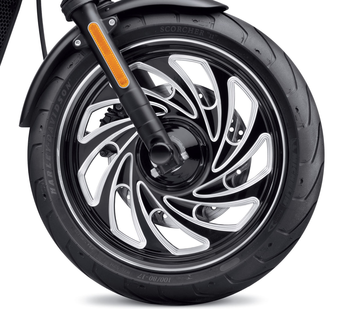 Harley Davidson 43300351 Typhoon 17 in. Front Wheel KIT-WHL,FR,TYPHOON ...