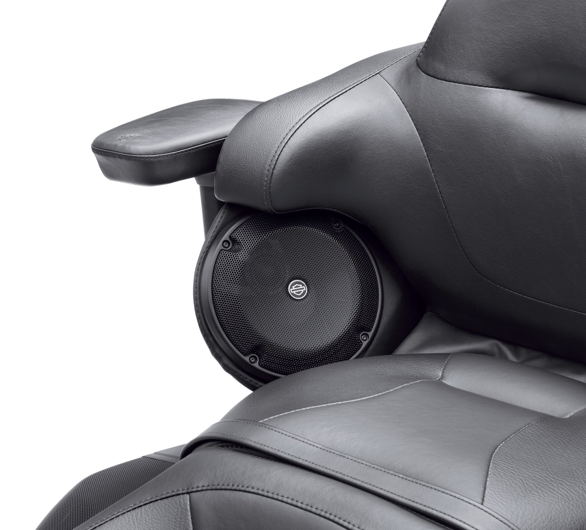 Harley-Davidson 52400073 Tour-Pak Passenger Armrests - Iron City ...