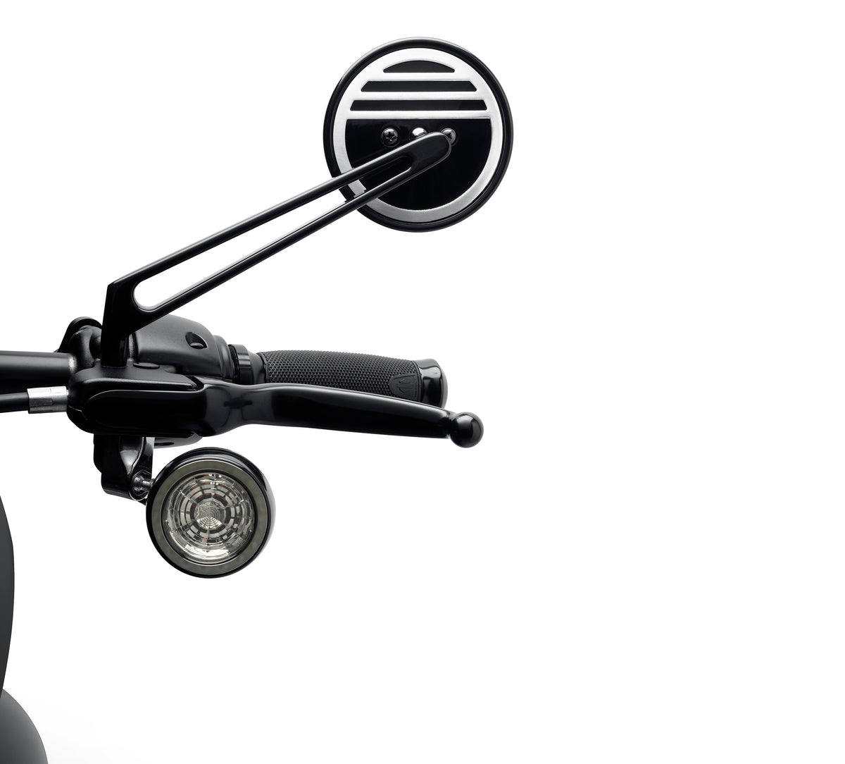 Harley Davidson 56000262 Ëœ66 Collection Round Mirrors KIT,MIR,ROUND ...