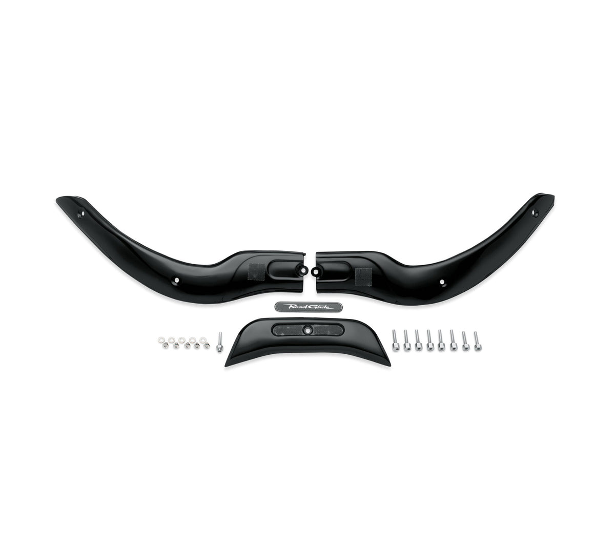 Harley Davidson 57400150 Road Glide Windshield Trim KIT-BLACK TRIM,W'S ...