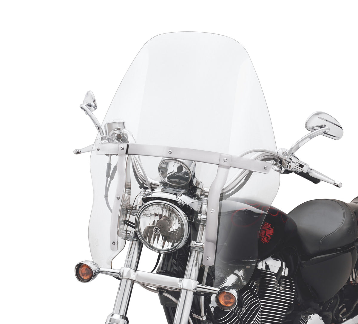 Harley Davidson 58158-08 Quick-Release Touring Windshield BODYWORK MIS ...