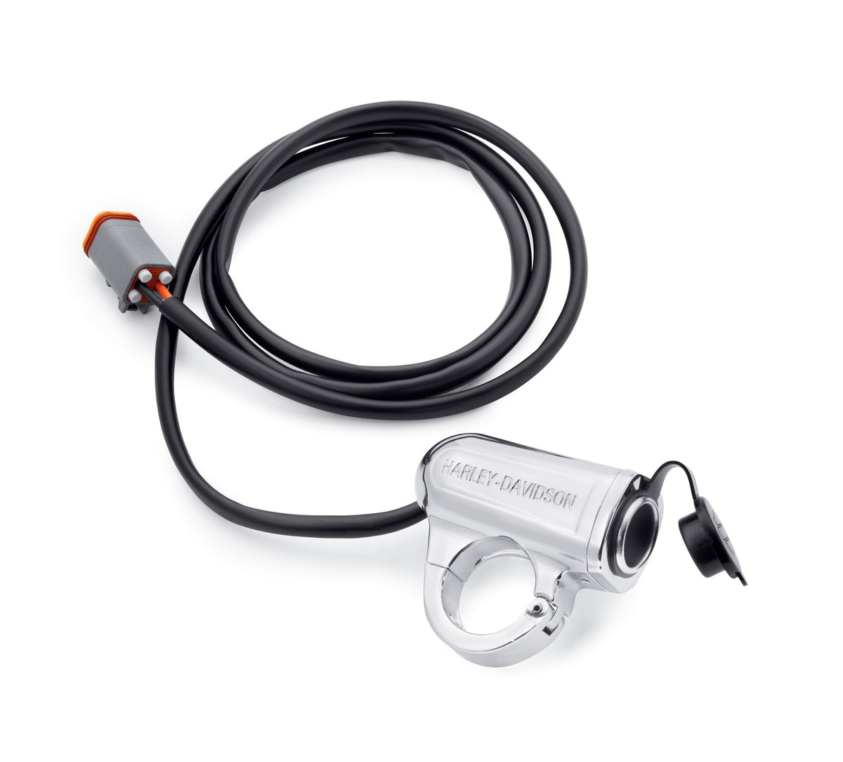 Harley Davidson 69200855 Handlebar Mount Auxiliary Power Port POWER PO ...