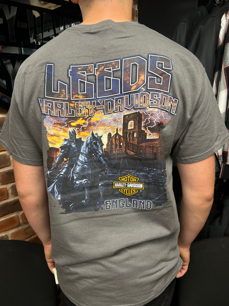 Genuine Leeds Harley-Davidson® Dealer T-shirt 'WARLOCK' 40291667 - Iron ...