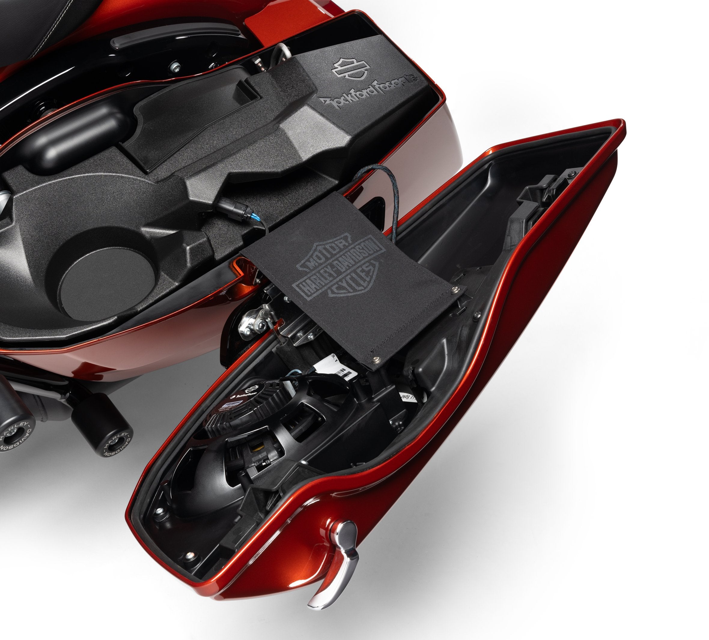 Harley Davidson 76001377 Audio Rockford Fosgate Secondary Subwoofer KI ...