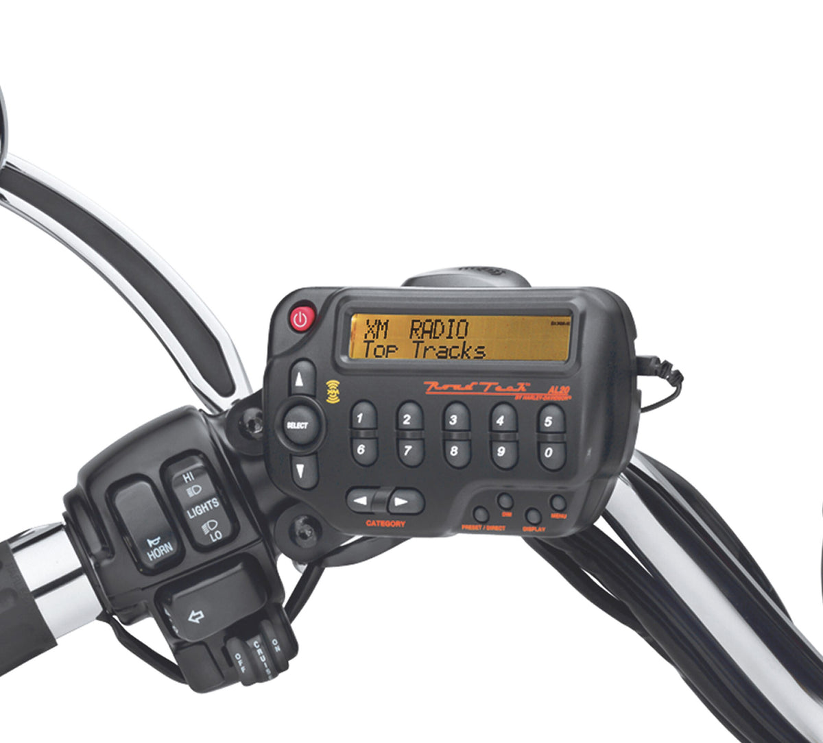 Harley Davidson 76390-05A SiriusXM Satellite Radio - Handlebar Mount K ...