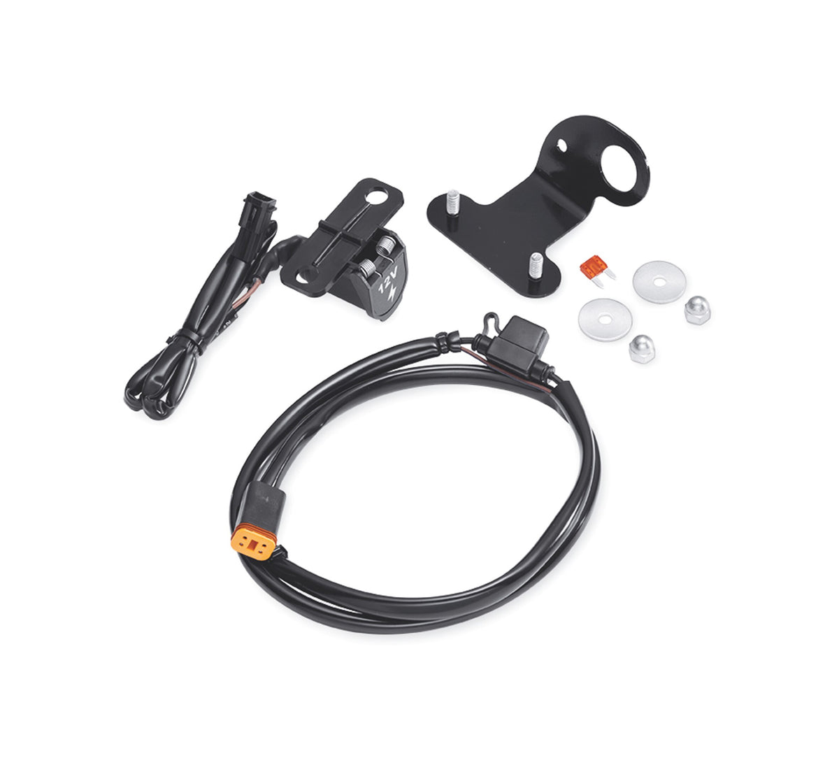 Harley Davidson 91671-10 Tour-Pak Auxiliary Power Port 12V TOURPAK POW ...