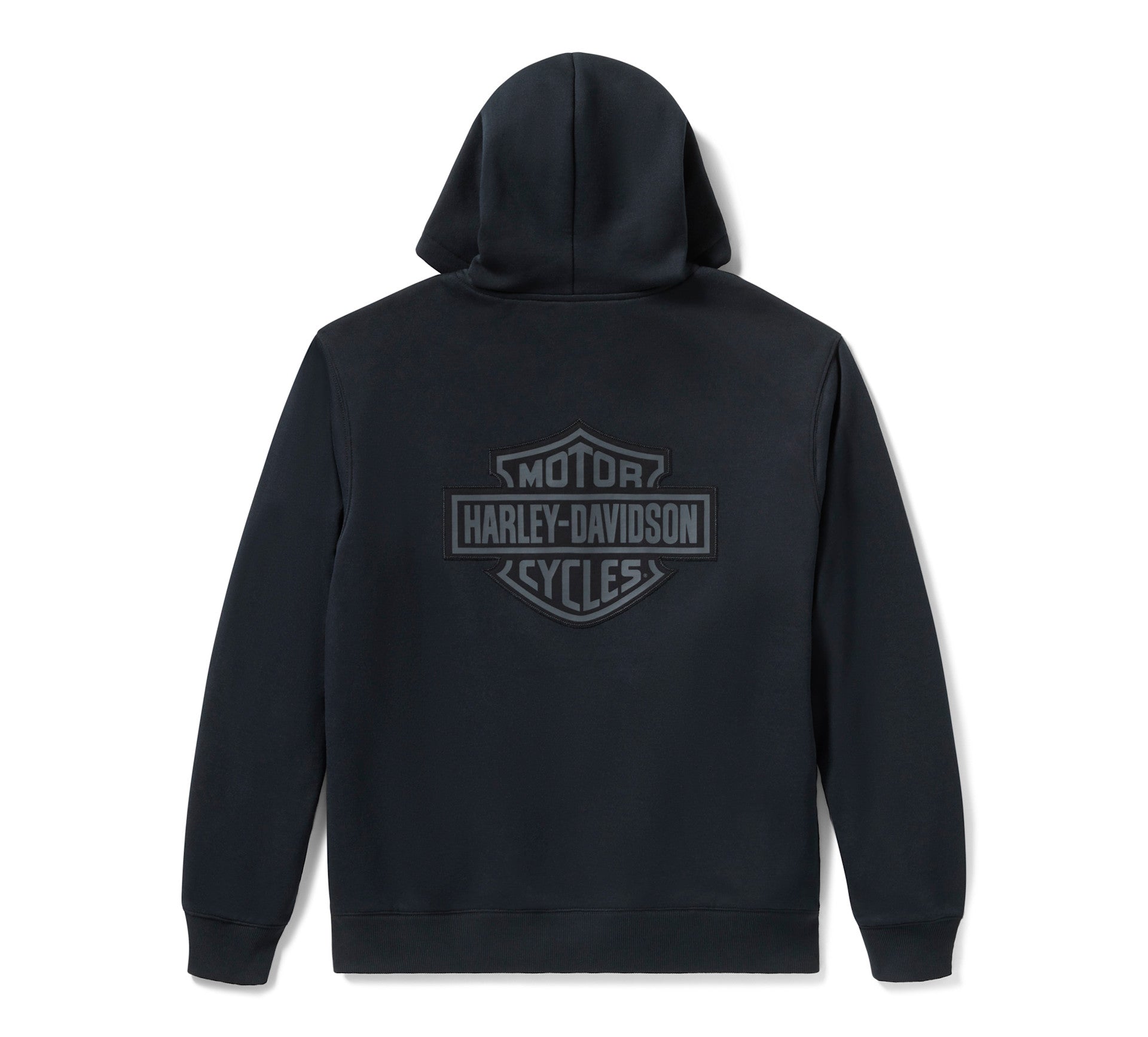 Harley-Davidson Men's Plaid Lined Zip Hoodie - Harley Black 96783-25VM ...