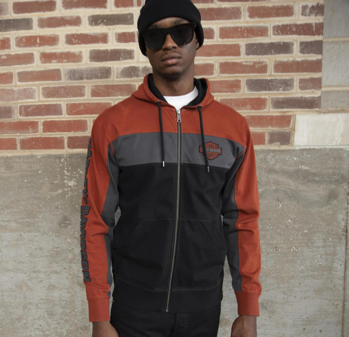 Genuine Harley-Davidson® Men's Copperblock Hoodie 99084-20VM - Iron ...