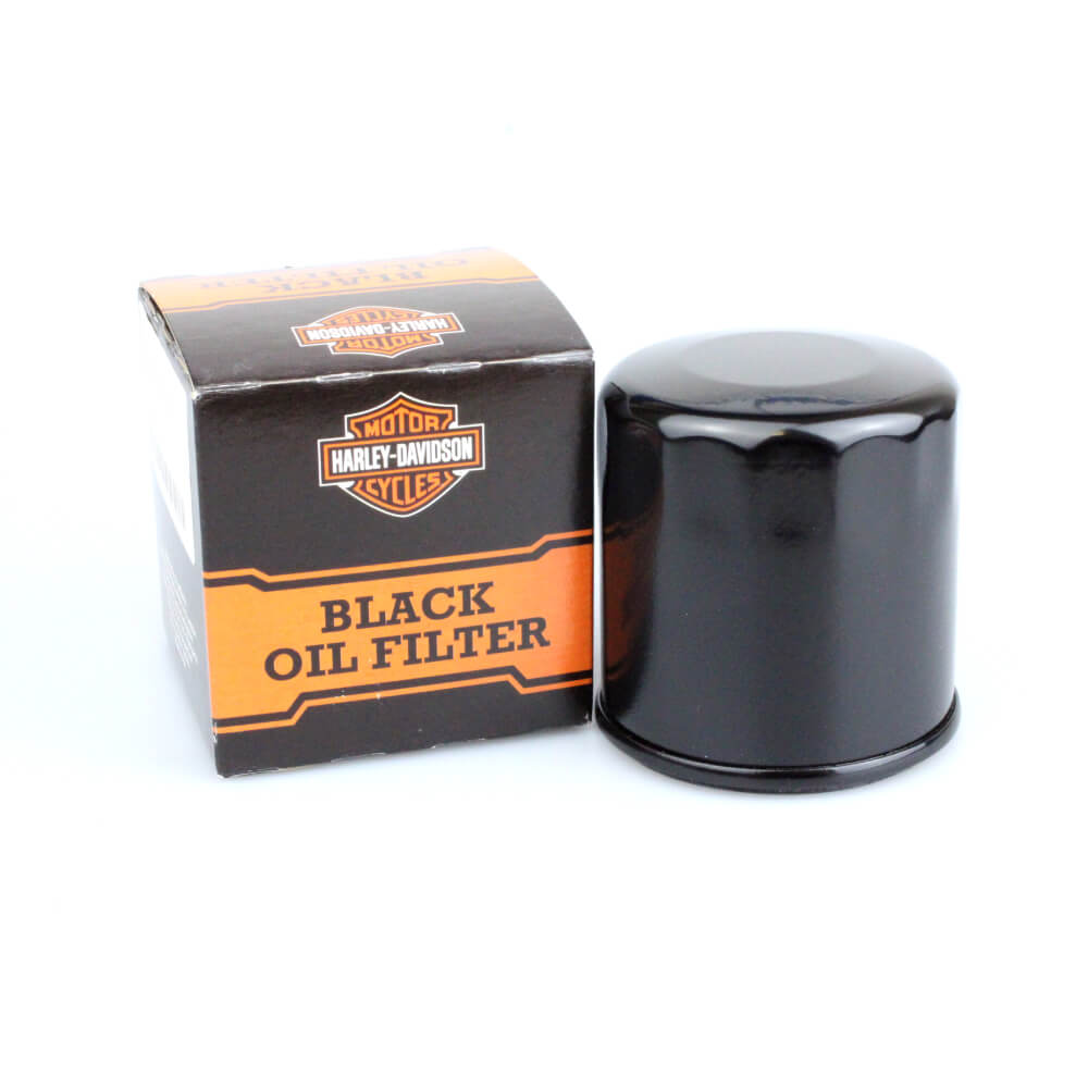 Harley Davidson 63806-00Y OIL FILTER,BLACK - Iron City Motorcycles