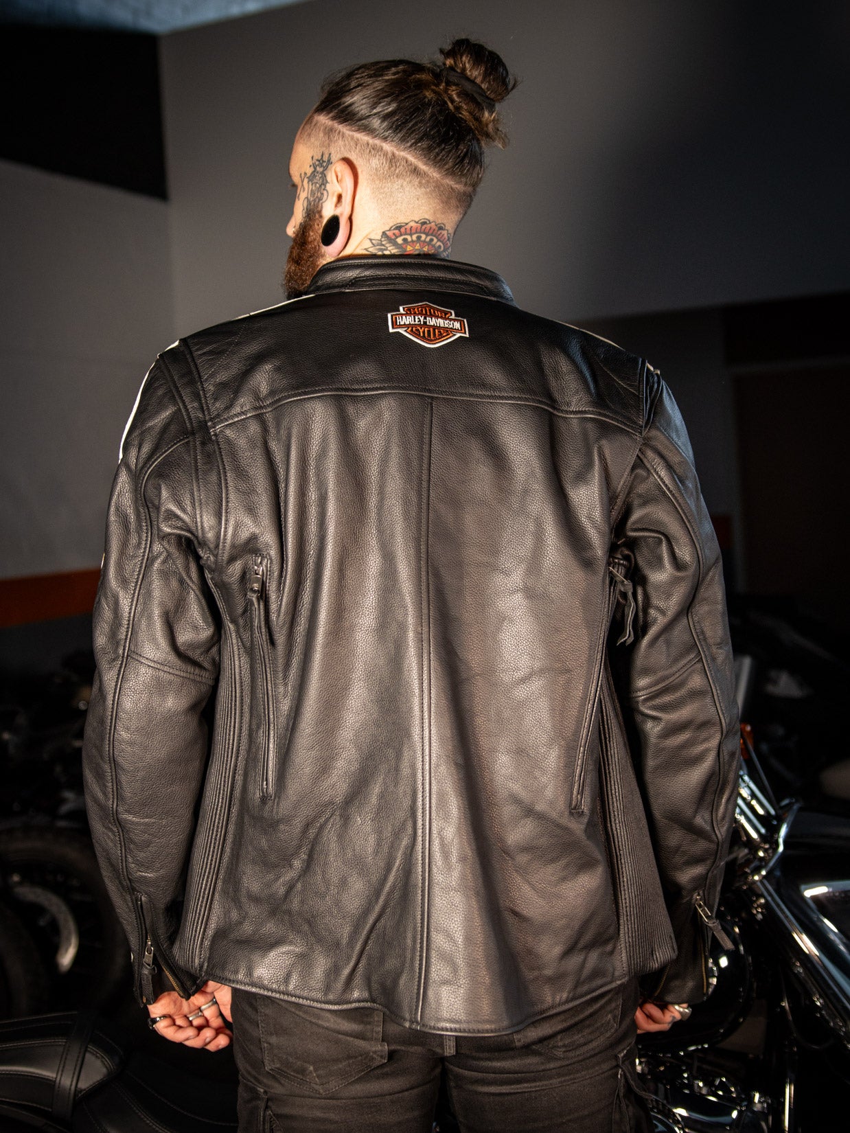 Genuine Harley-Davidson®Men's Torque Leather Jacket 98026-18EM - Iron ...