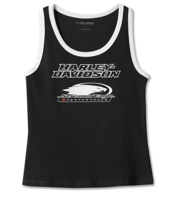 Harley-Davidson® Women's Screamin' Eagle Ribbed Tank Screaming 97582-2 ...