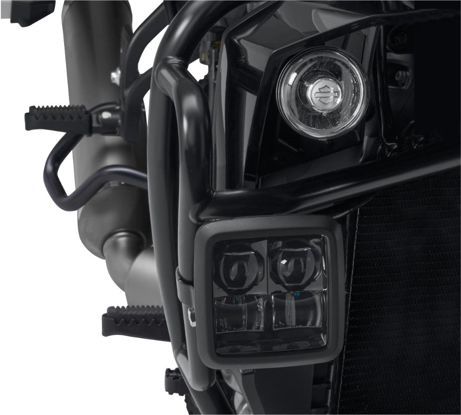 Harley-Davidson 68000340 Daymaker LED Forward Auxiliary Lights - Iron ...