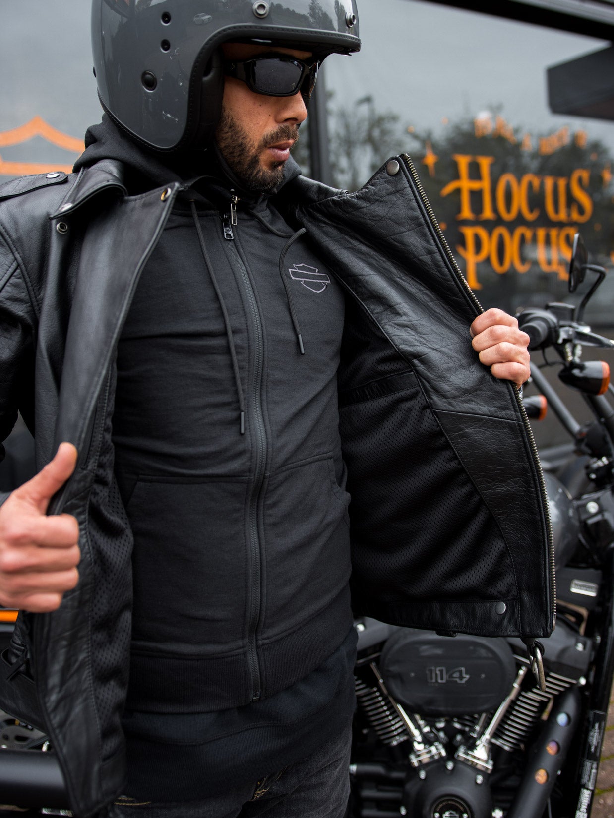 Harley-Davidson® Men's Potomac 3-in-1 Leather Jacket 98003-23EM - Iron ...
